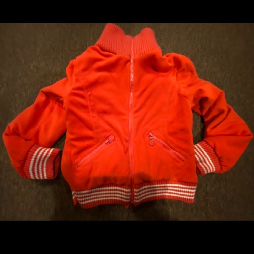 Chic Orange 1948 Ltb Reversible Jacket Coat Junior Wo… - Gem